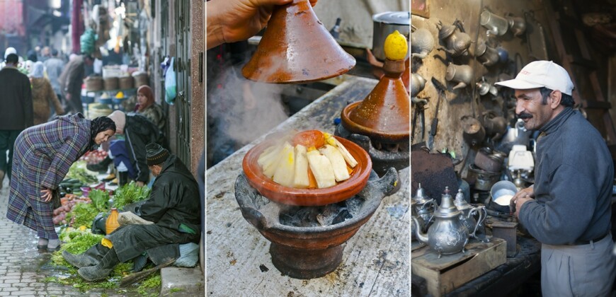The Rhythm of Daily Life and Rue Bab Doukkala in Marrakech