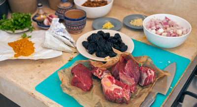 Moroccan Lamb Tagine with Prunes and Almonds Recipe