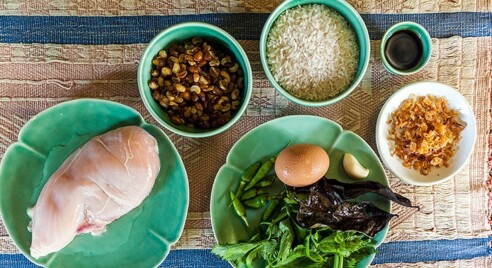 Bubur Ayam Recipe for Indonesian Chicken & Omelette Congee