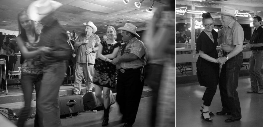 Learning the Texas Two Step at an Austin Honky Tonk