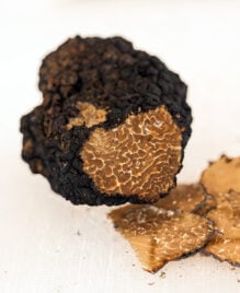 European Winter Treat in Vienna: Fresh Black Winter Truffles