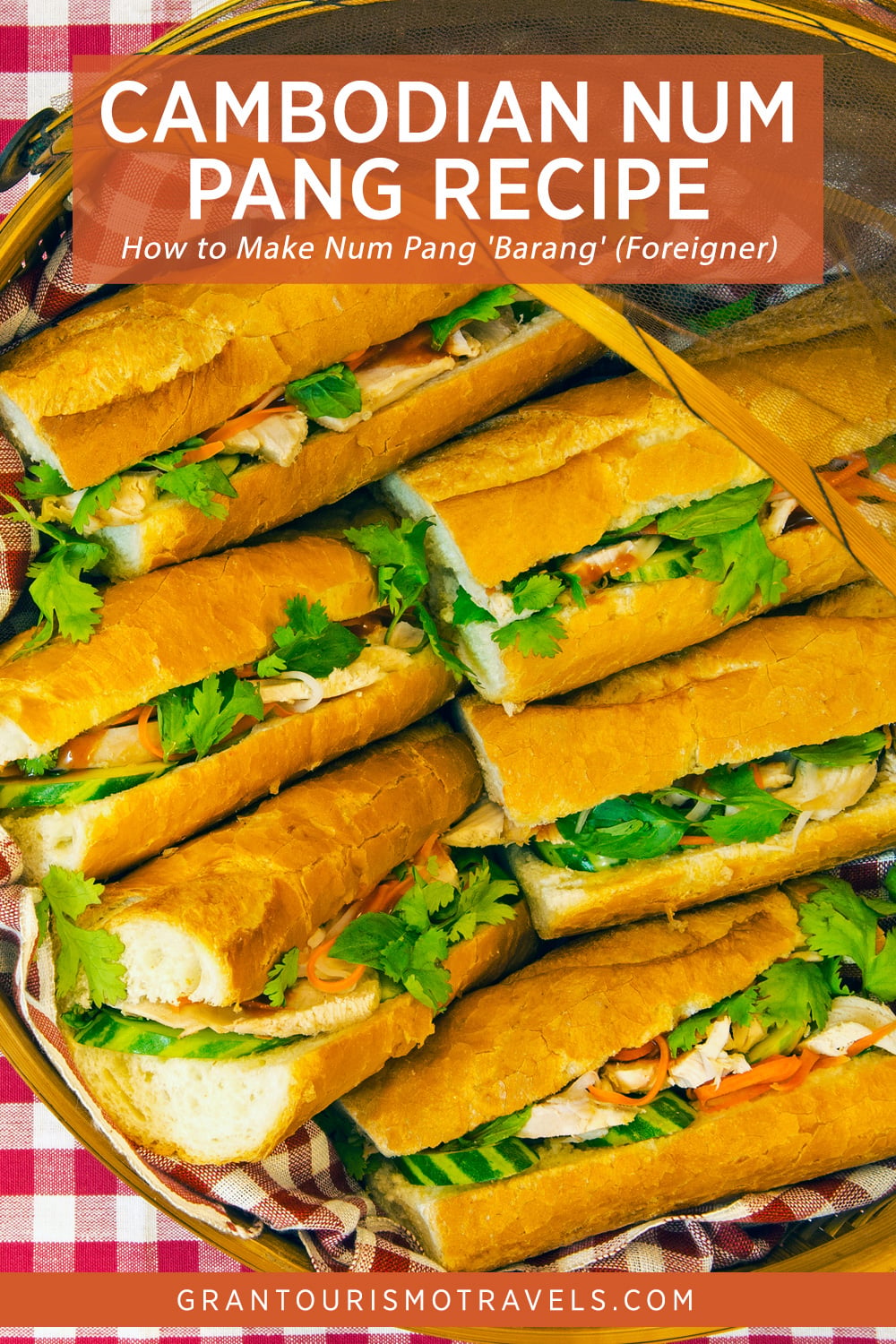 Cambodian Num Pang Recipe — How to Make Num Pang Barang