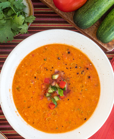 Best Gazpacho Recipe for an Authentic Andalusian Style Gazpacho