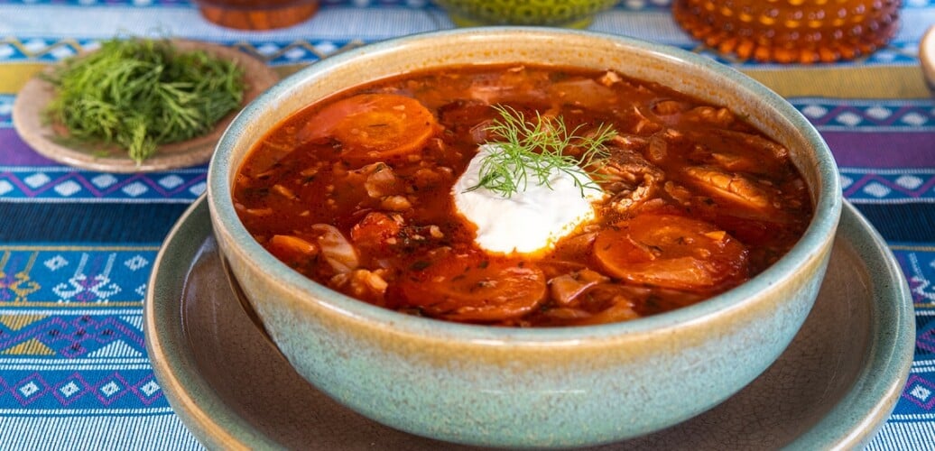 Russian Borscht Recipe – the Home-Cooked Soup of my Childhood