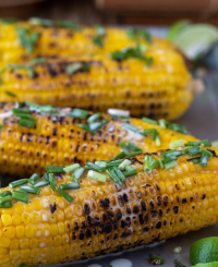 Cambodian Grilled Corn Recipe for Poat Dot Coconut Fish Sauce