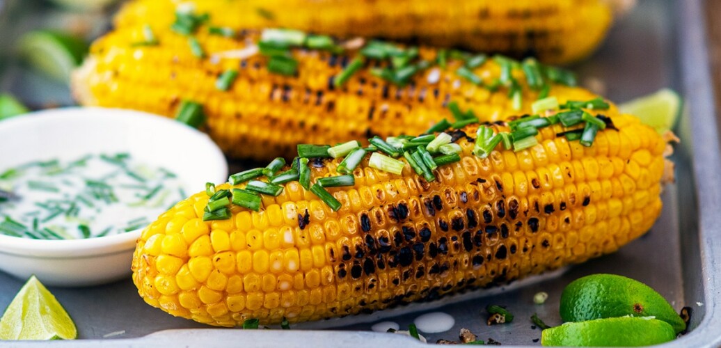Cambodian Grilled Corn Recipe for Poat Dot Coconut Fish Sauce