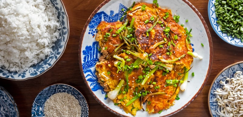 Egg Foo Young Recipe for the Original Cantonese Crispy Omelette