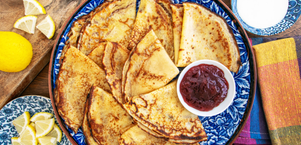 Best Russian Pancakes Recipe for Blini similar to French Crepes