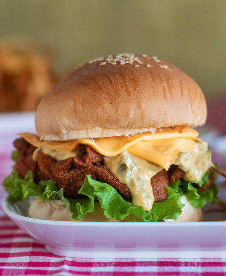 Spicy Fried Chicken Sandwich Recipe with Belles Hot Chicken