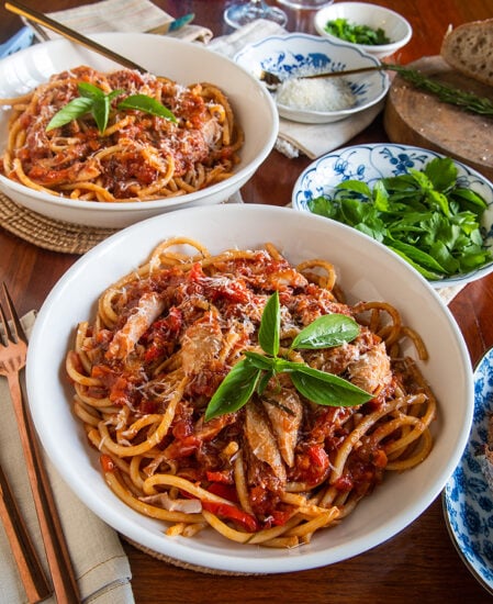 Chicken Cacciatore Pasta Recipe for Spaghetti Cacciatore