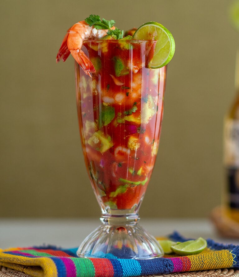 Mexican Shrimp Cocktail Recipe for Coctel de Camarones