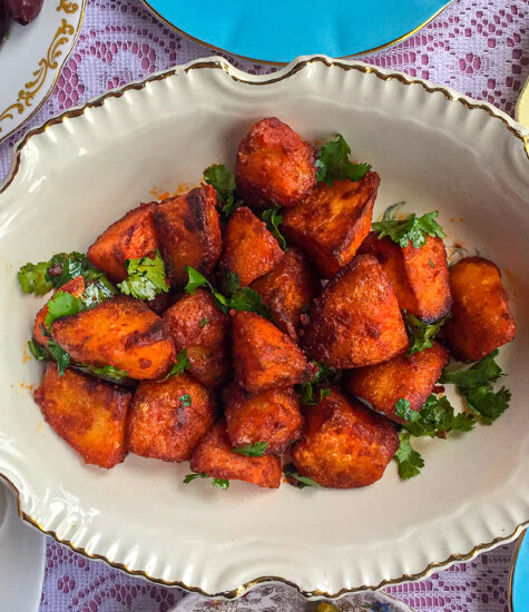 Batata Harra Recipe for Lebanese Spicy Potatoes