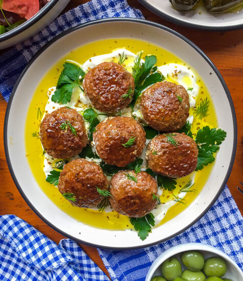 Greek Meatballs Recipe for Keftedes – Juicy Meatballs with Herbs