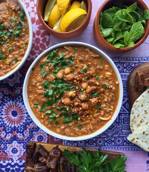 Harira Moroccan Soup Recipe for the Hearty Comforting Soup