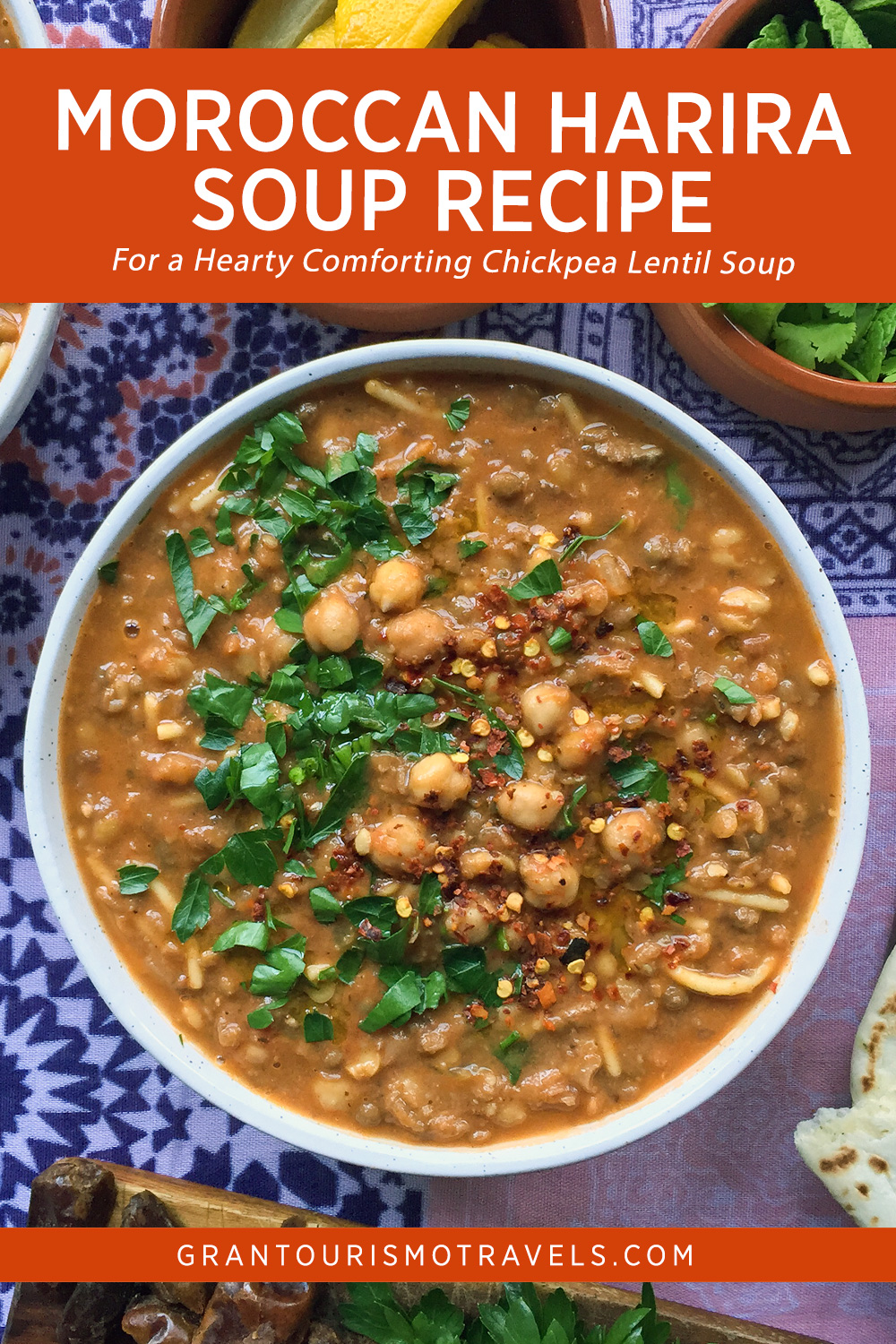 Harira Moroccan Soup Recipe for the Hearty Comforting Soup