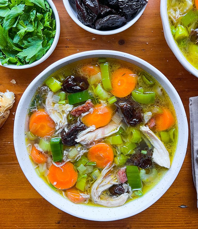 Chicken Leek Soup Recipe for Cock-a-Leekie Soup Recipe