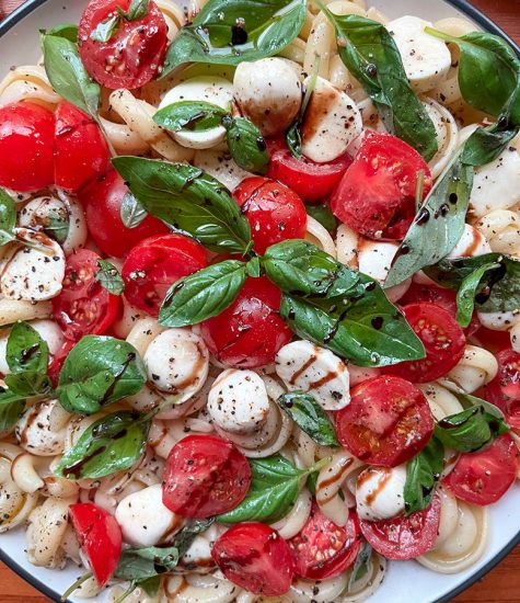Caprese Pasta Salad Recipe Inspired by the Classic Capri Salad