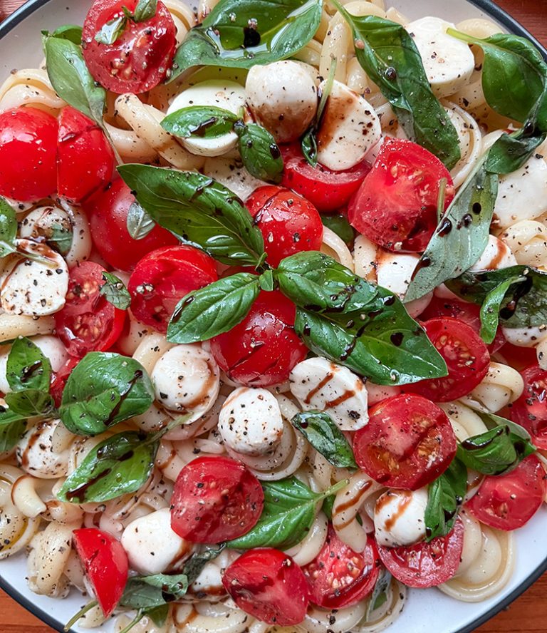 Caprese Pasta Salad Recipe Inspired by the Classic Capri Salad