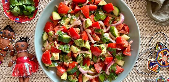 Kachumbari Recipe for a Kenyan Salad of Tomato, Onion, Avocado ...